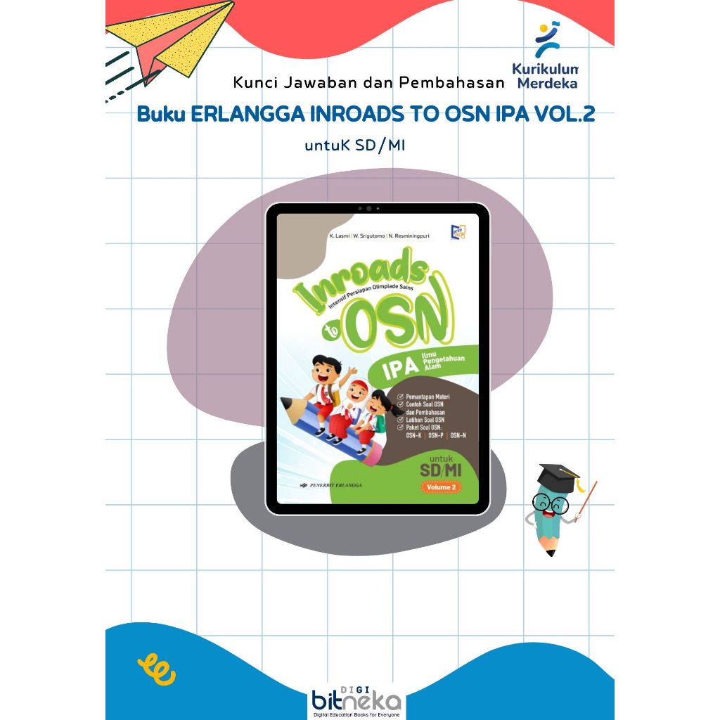 Jual Kunci Jawaban Buku ERLANGGA INROADS TO OSN IPA SD/MI VOL2 SD/MI ...