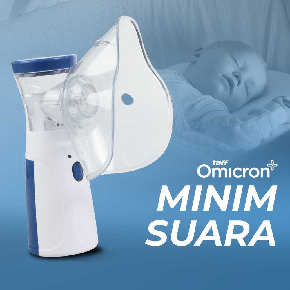 Jual TaffOmicron Alat Terapi Pernapasan Handheld Inhaler Nebulizer Machine Battery - JSL-W302 ...