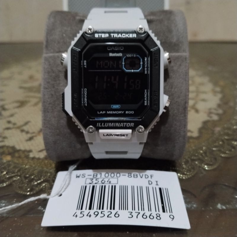 Jual CASIO WS-B1000 STEP TRACKER WHITE | Shopee Indonesia