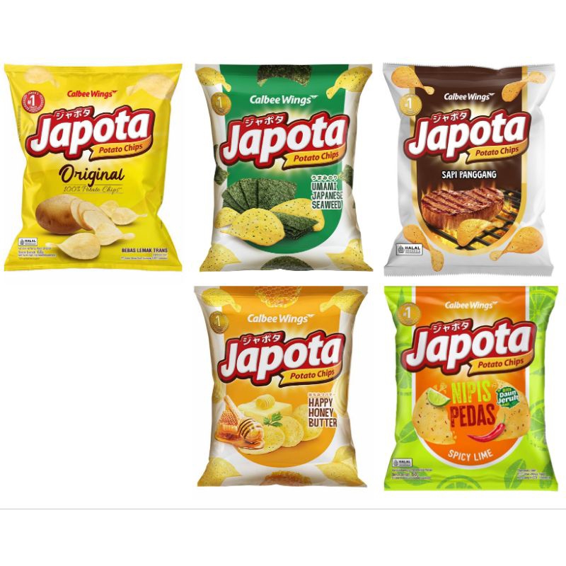 Jual Japota Keripik original Kentang Umami Japanese Seaweed sapi ...