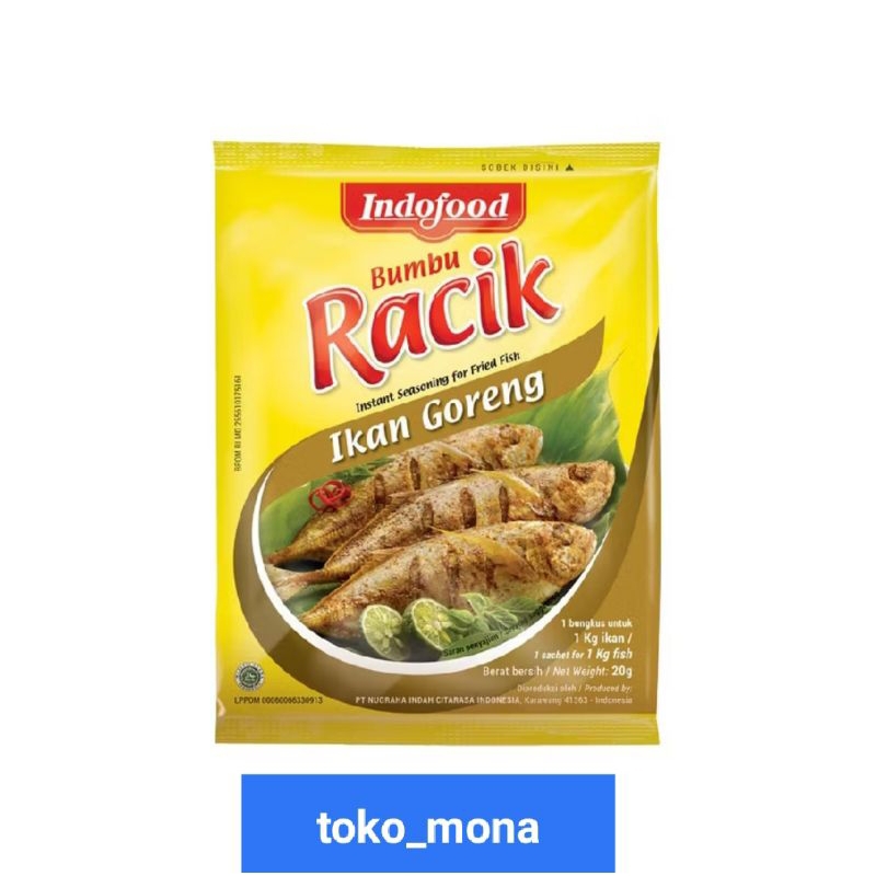Jual BUMBU RACIK IKAN GORENG AYAM GORENG SOP TAHU TEMPE GORENG | Shopee ...