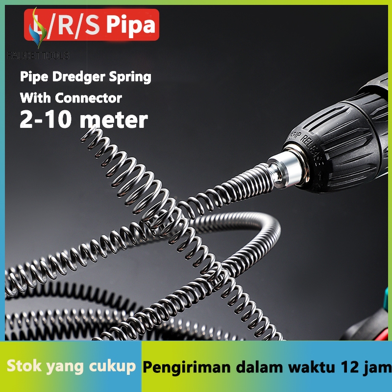 Jual Faucet Tools/10meter/Alat Jepit Kawat Pembersih Saluran Mampet Adaptor Bar Pipa Air ...