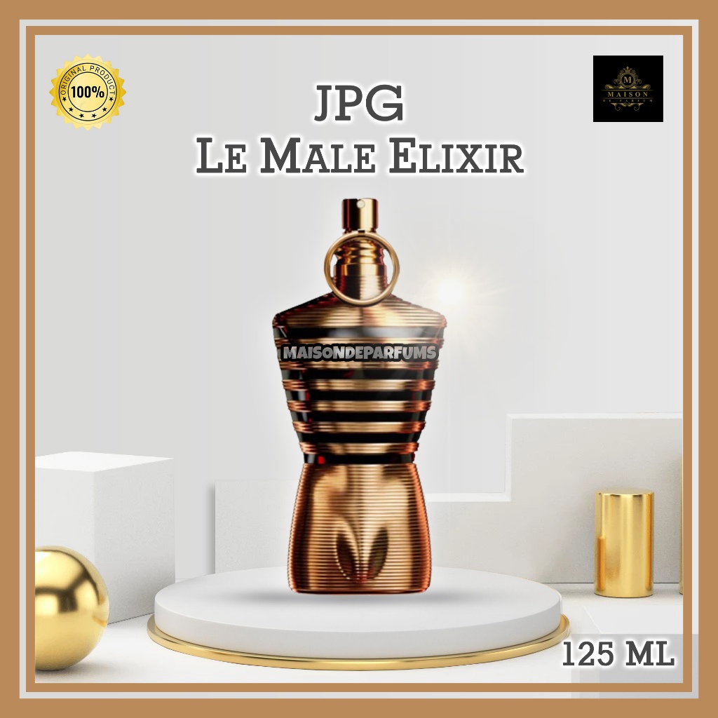 Jual JPG Le Male Elixir 125ml Elixir | Shopee Indonesia