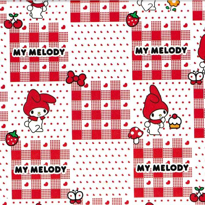 Jual Kertas Kado My Melody Kertas Kado Melody Merah Kertas Kado Sanrio ...