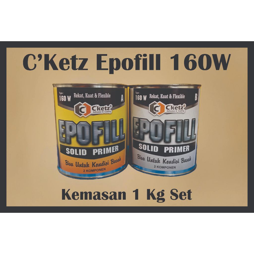 Jual Epofill 160 W 1 Kg Set Dempul Epoxy Plamir Kapal Kayu | Shopee ...
