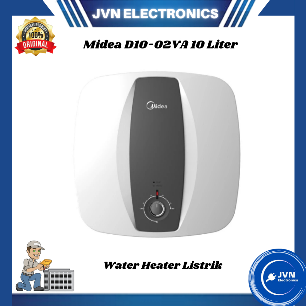 Jual Water Heater Listrik Midea D10-02VA 10 Liter | Shopee Indonesia