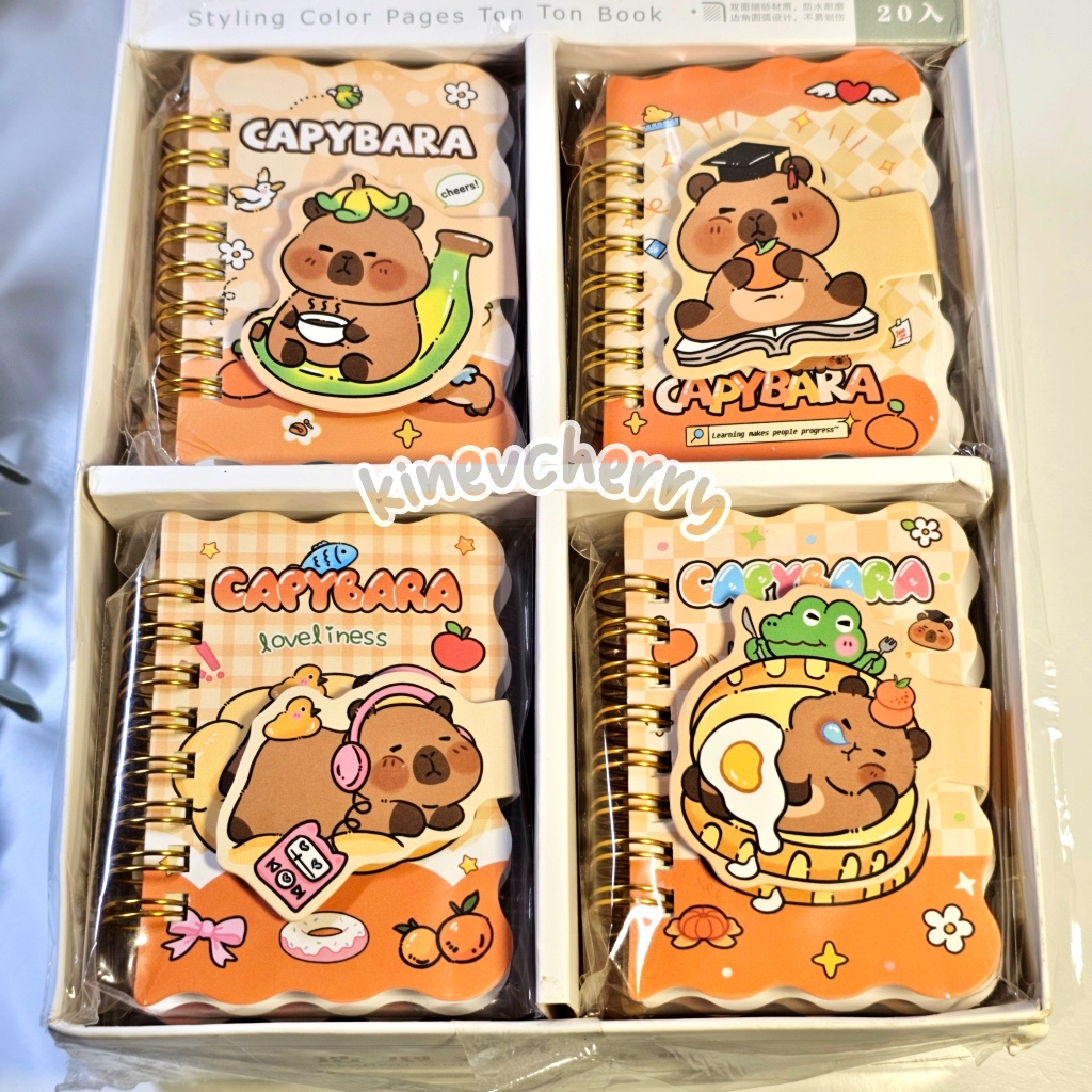 Jual Notebook Mini Lucu Capybara | Shopee Indonesia