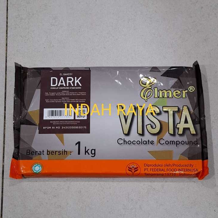 Jual Elmer Compound Vista ( EL BAKERY DARK) 1kg | Shopee Indonesia