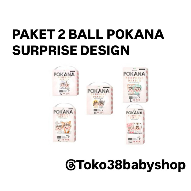 Jual {2 PACK} POKANA PANTS MEGA PACK PAKET 2 BALL POPOK CELANA S60 M58 L48 XL42 XXL36 / S 60 M ...