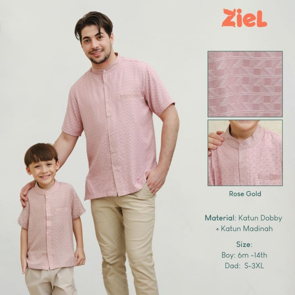 Jual ZIEL KIDS - Akbar Koko Raya Atasan Katun Premium Couple Dad & Boy ...