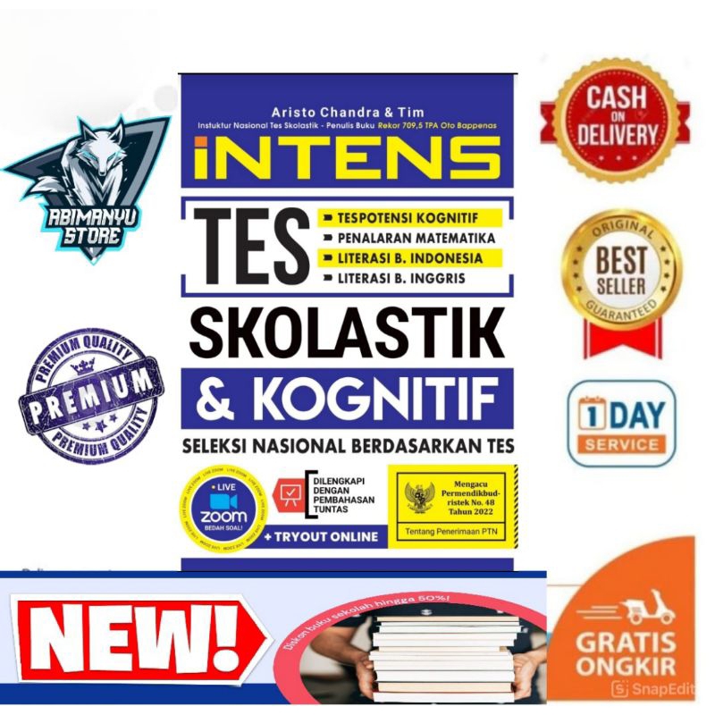 Jual BUKU INTENS TES SKOLASTIK & KOGNITIF | Shopee Indonesia
