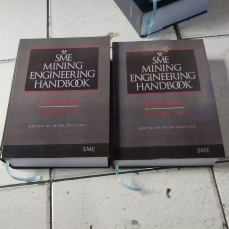 Jual Buku SME MINING ENGINEERING HANDBOOK Volume 1 dan 2 Third Edition | Shopee Indonesia
