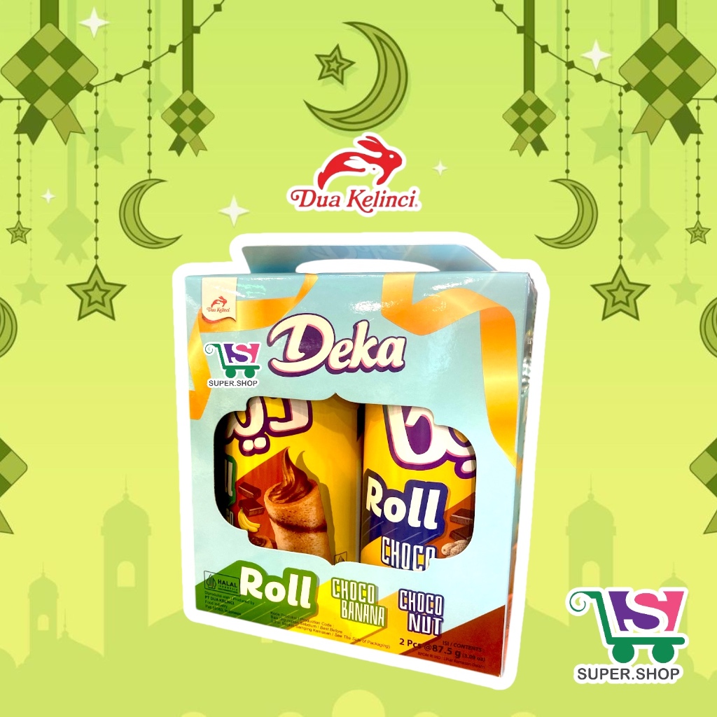Jual Deka Wafer Roll Kaleng isi 2 .Kue Parsel / Gift Pack Lebaran ...