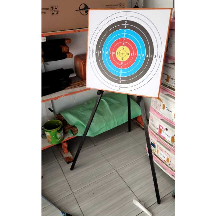 Jual STAND + TARGET OLAHRAGA PANAHAN | STAND + BANTALAN | TINGGI 120 cm ...