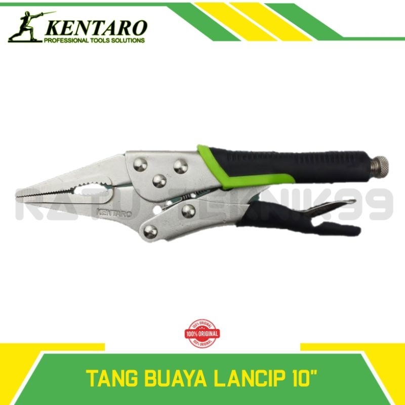 Jual TANG BUAYA HANDLE KARET MATA BULAT 10 INCH 25 CM KENTARO JAPAN ...