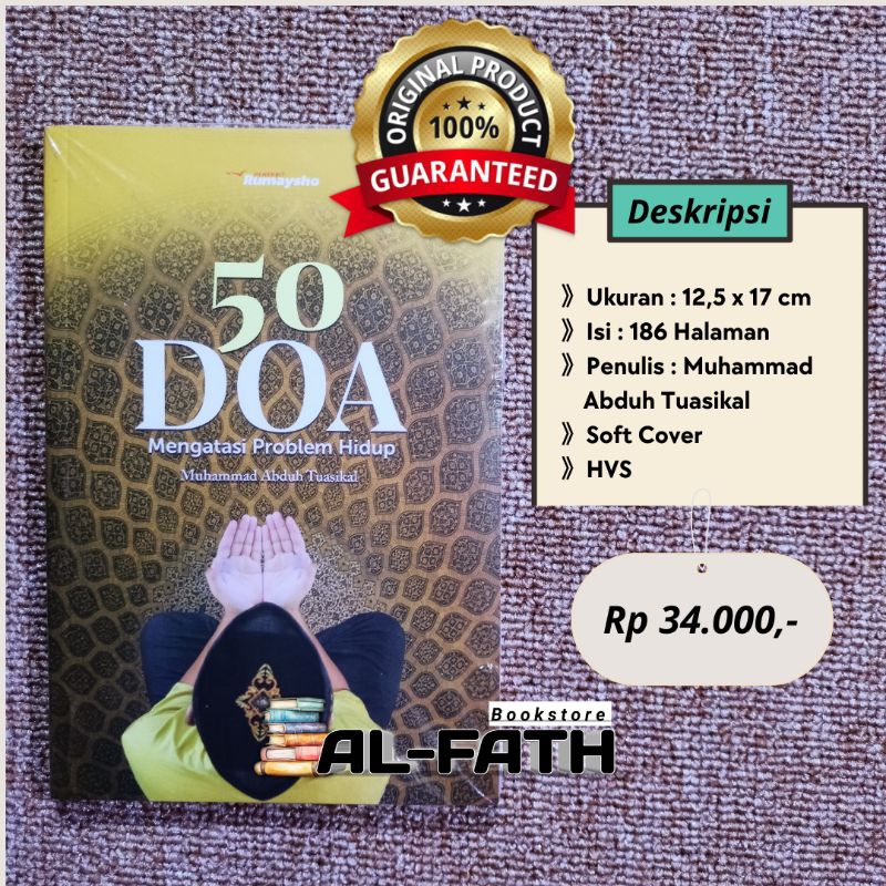 Jual Buku 50 Doa Mengatasi Problem Hidup | Shopee Indonesia