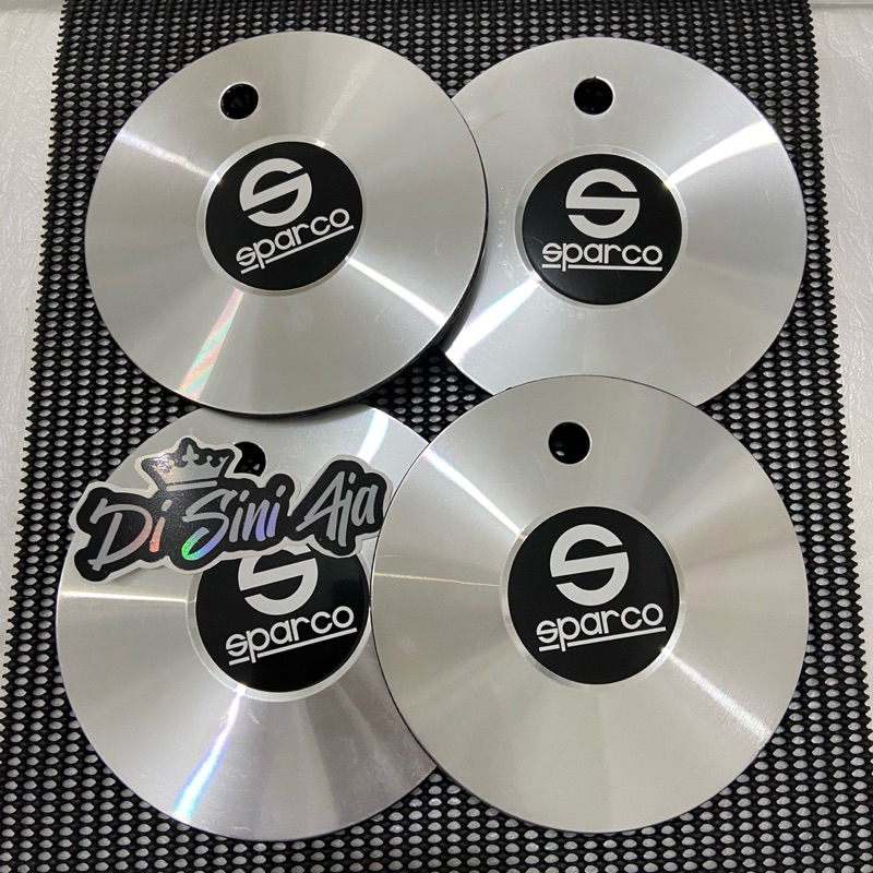 Jual dop roda tutup velg racing motif RAYS HARTGE SPARCO ADVAN ENKEI ...