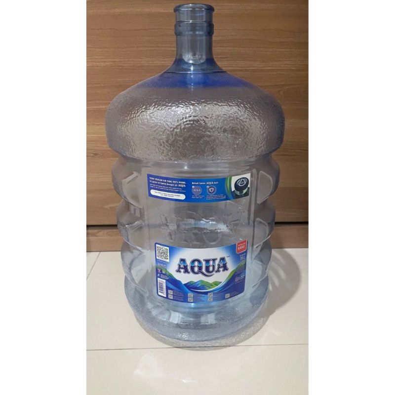 Jual galon kosong merek Aqua 19lt, galon Aqua kosong 19lt kemasan baru ...