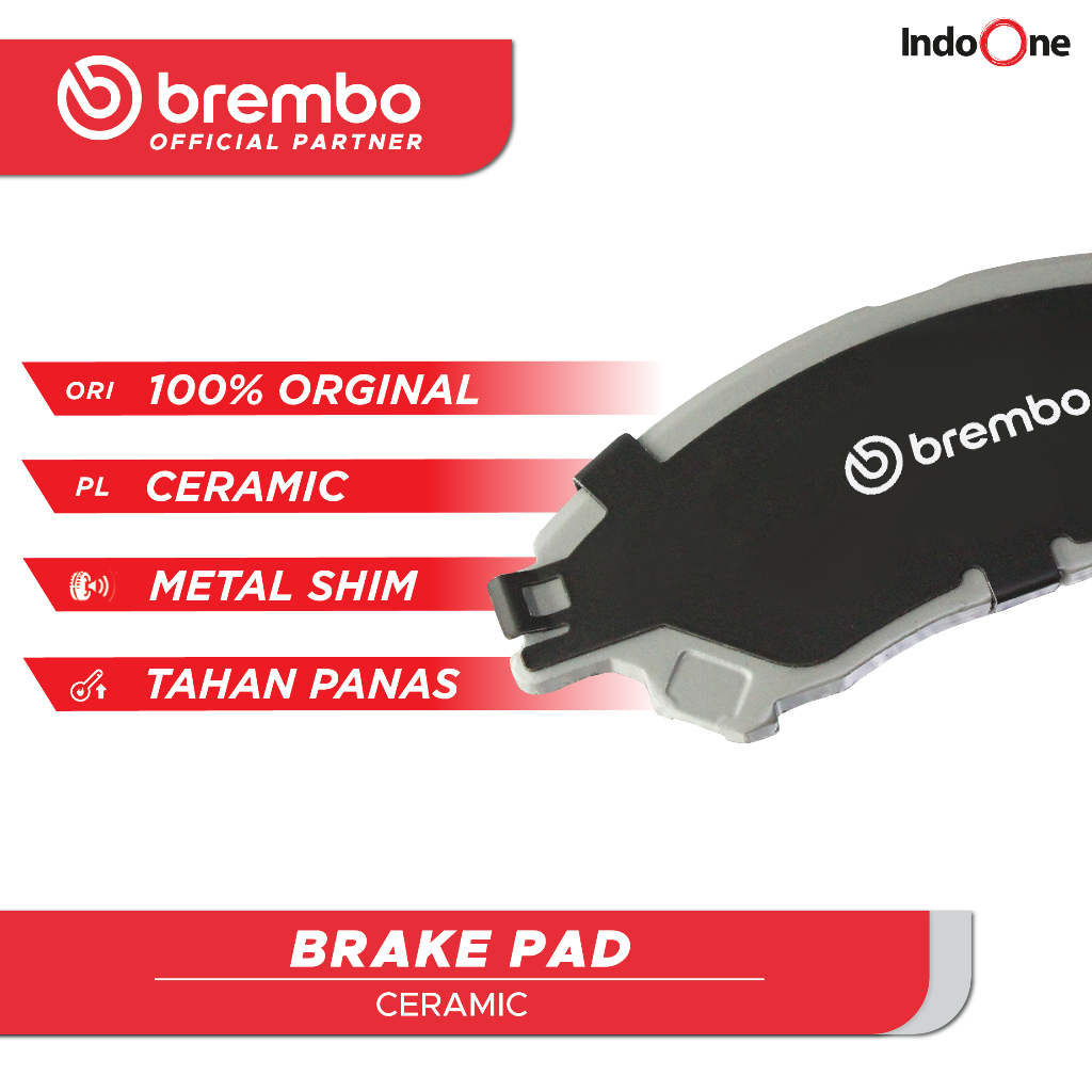 Jual Kampas Rem BREMBO BYD M6 (Tanpa Sensor Rem) (F) - P85115N | Shopee ...