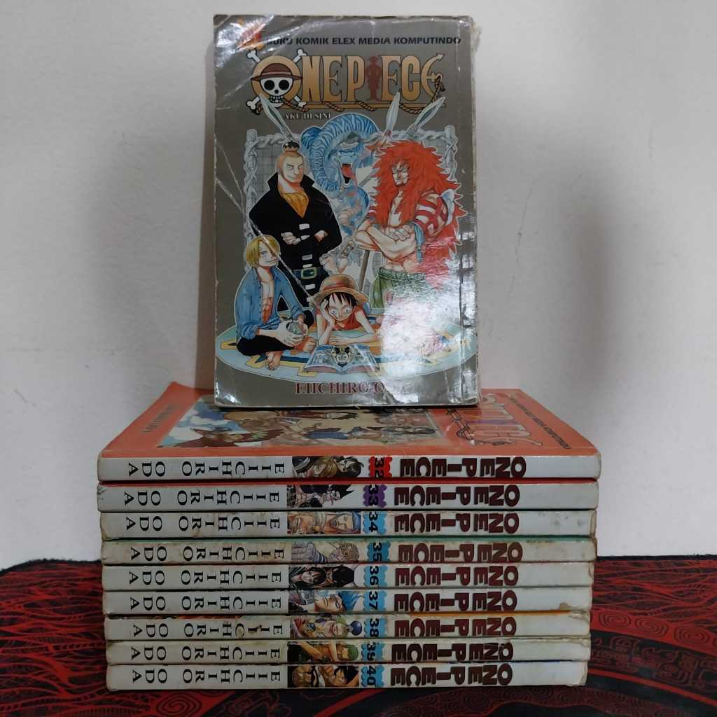 Jual Komik Manga One Piece Volume 31-40 Original | Shopee Indonesia