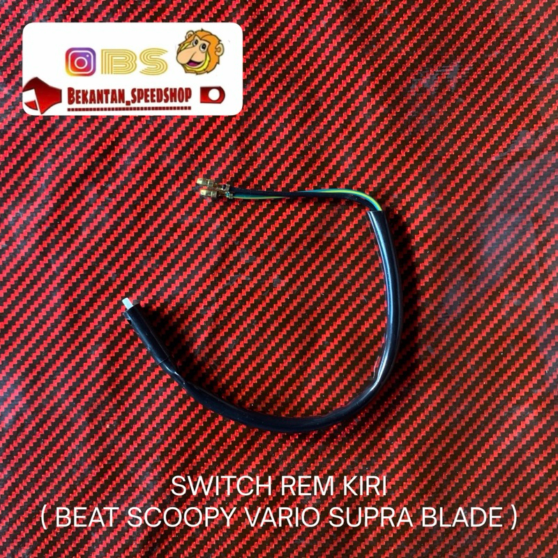 Jual SWITCH REM KIRI ( BEAT SCOOPY VARIO SUPRA BLADE ) | Shopee Indonesia