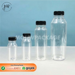 Jual BOTOL PLASTIK 60ML / 100ML / 250ML / 500ML BOTOL JUS JELLY BOBA ...