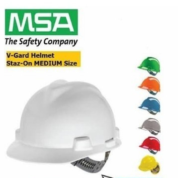 Jual Helm Proyek MSA Lokal Putih Pemutar / MSA Lokal Fast Track SNI ...