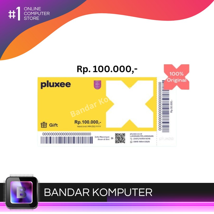 Jual Voucher Pluxee Gift Pass Nominal Rp100.000 | Shopee Indonesia