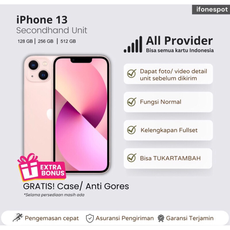 Jual HANDPHONE 13 SECOND ORIGINAL | Shopee Indonesia