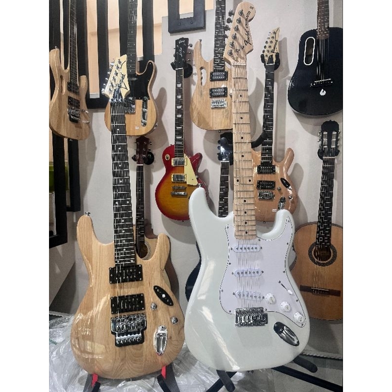 Jual Gitar listrik Elektrik murah model strato stratocaster fender ...
