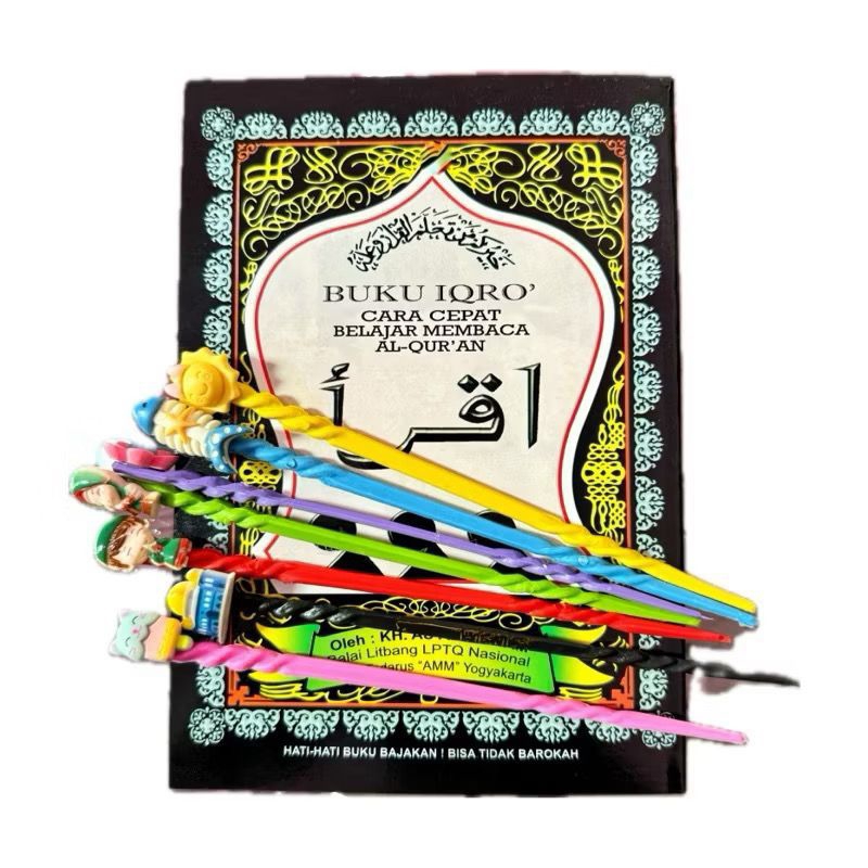Jual IQRO BESAR HITAM JILID 1-6 DAN TUDING | Shopee Indonesia