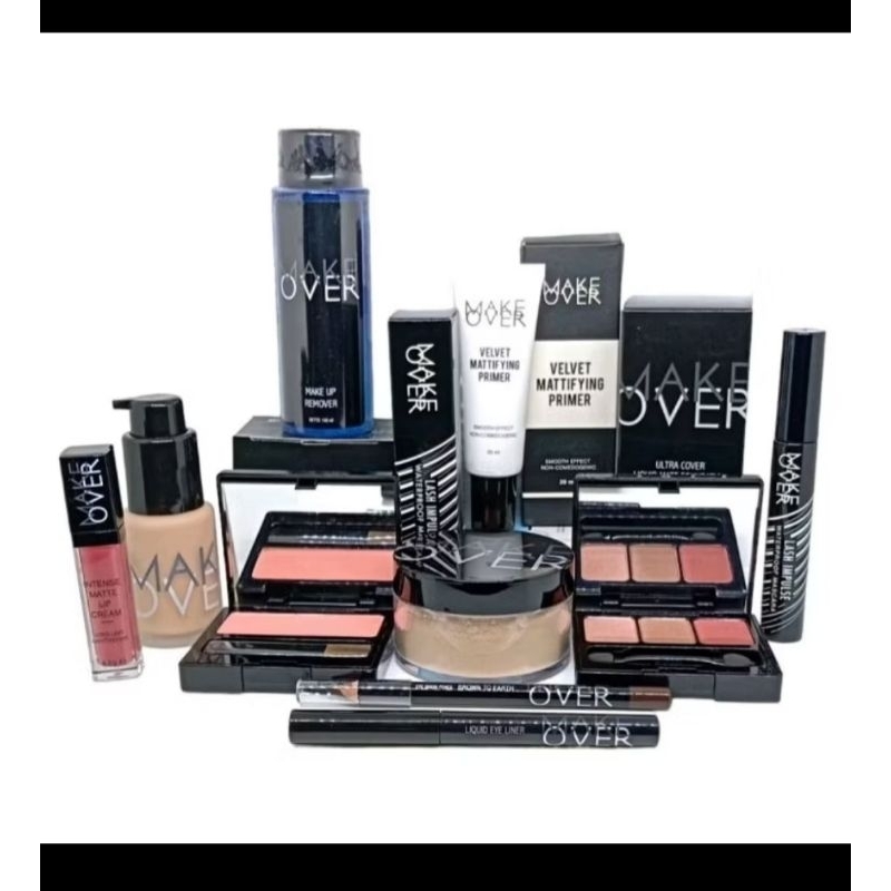 Jual PAKET MAKEUP LENGKAP MAKEOVER (HARAP BACA DESC UNTUK KET SHADE ...