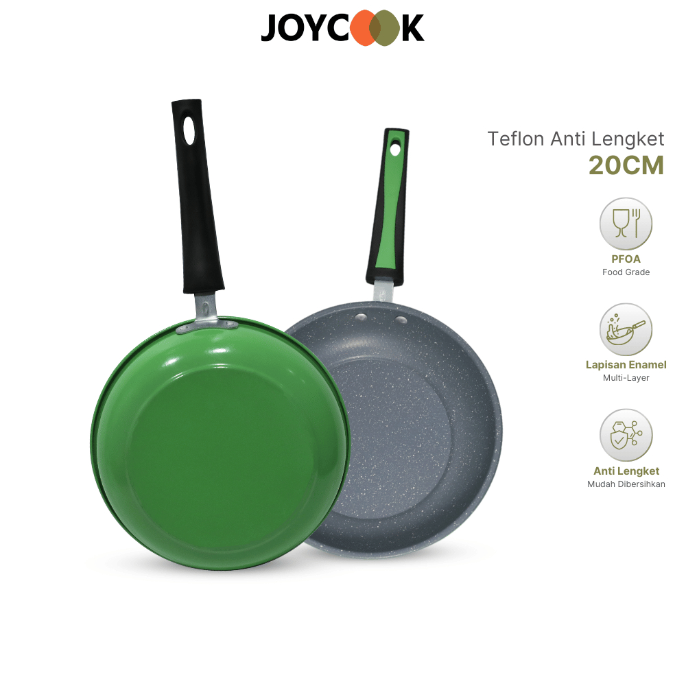 Jual JOYCOOK 20cm Frying Pan Wajan Penggorengan Anti Lengket Alumuniumi ...