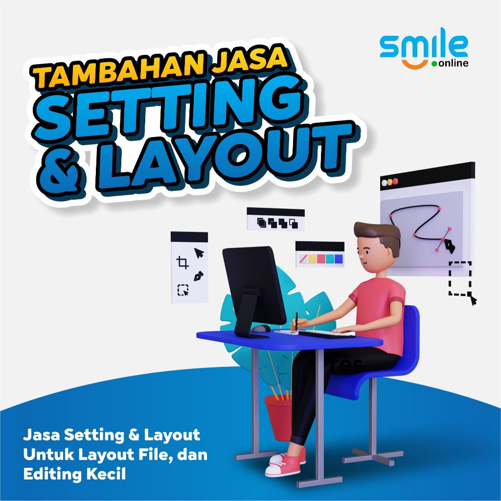 Jual TAMBAHAN JASA SETTING & LAYOUT CUTTING | DESAIN KECIL | NAMA ...