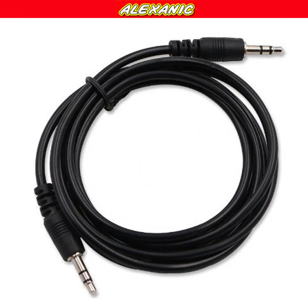 Jual Kabel Audio AUX Jack 3.5mm Panjang 100cm | Kabel Audio AUX 1 m ...