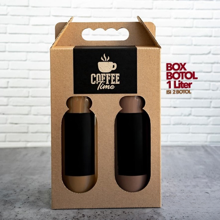 Jual 8 Pcs Kardus Untuk Botol 1 Liter Muat 2 Ukuran 17x8,6x25cm ...