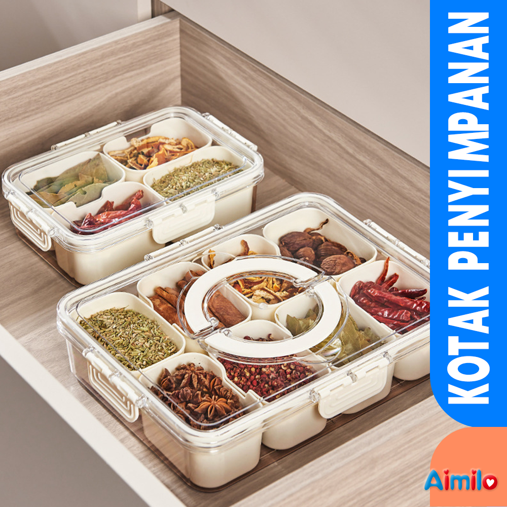 Jual Food Container Kedap Udara / Kotak Penyimpanan Makanan Ringan ...