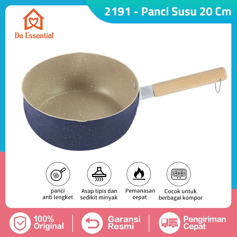 Jual De Essential Panci Susu 20 cm 2191 - Milk Pan 20 cm/Panci Rebus ...