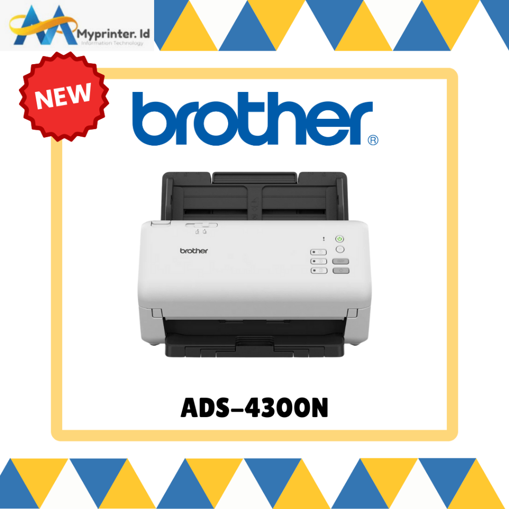 Jual Brother ADS-4300N Professional Desktop Scanner | Shopee Indonesia