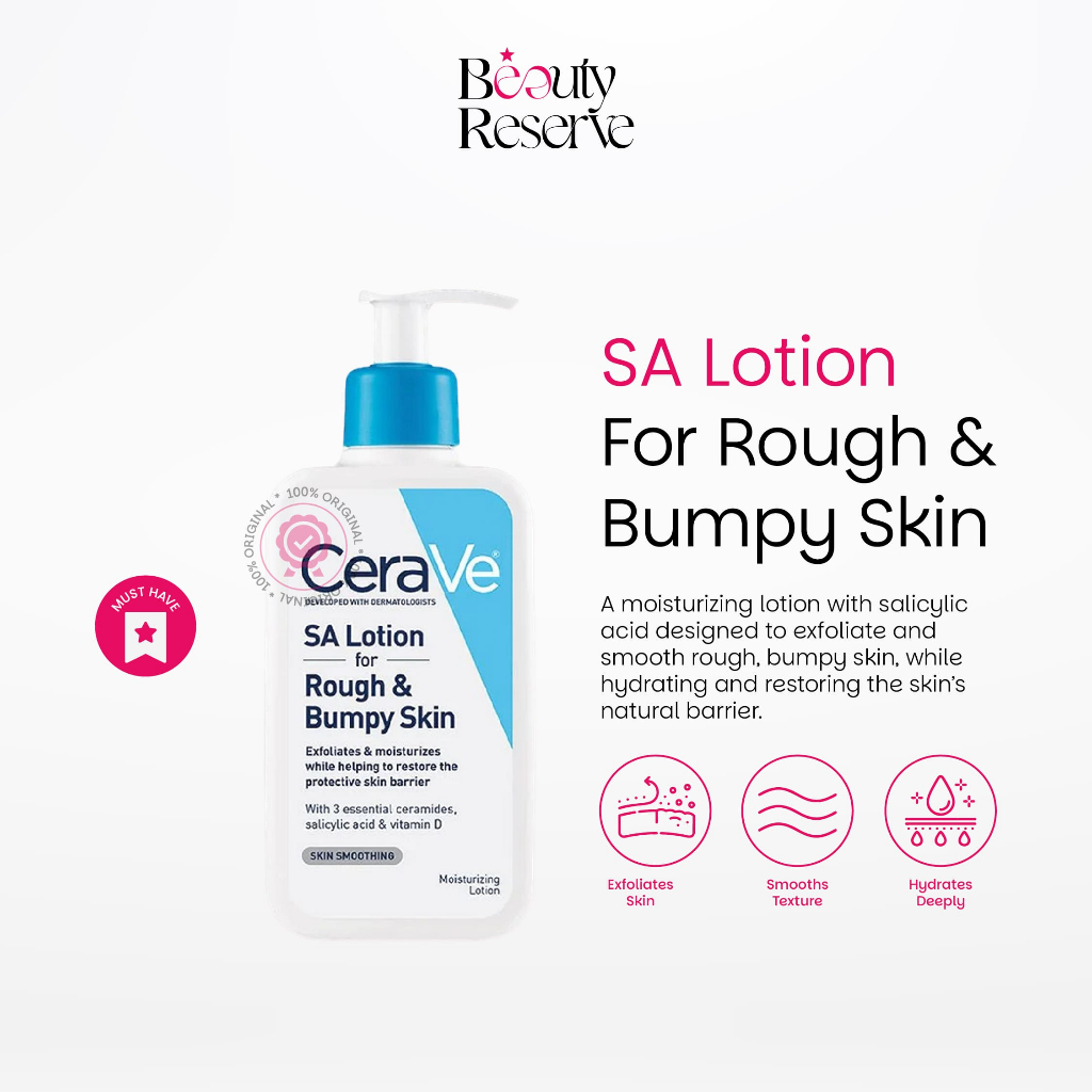 Jual BEAUTY RESERVE - CRV SA LOTION FOR ROUGH & BUMPY SKIN 8 OZ ...