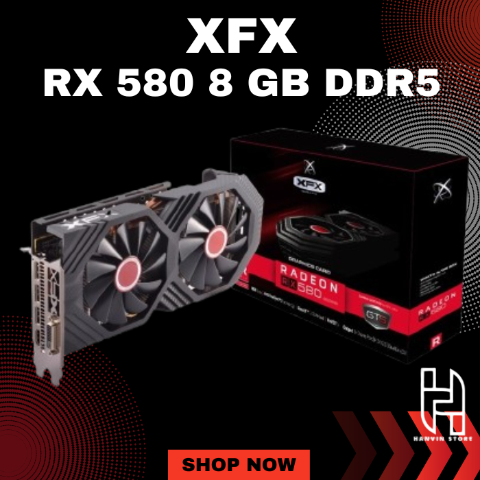 Jual VGA XFX RX580 8GB DDR5 | Shopee Indonesia