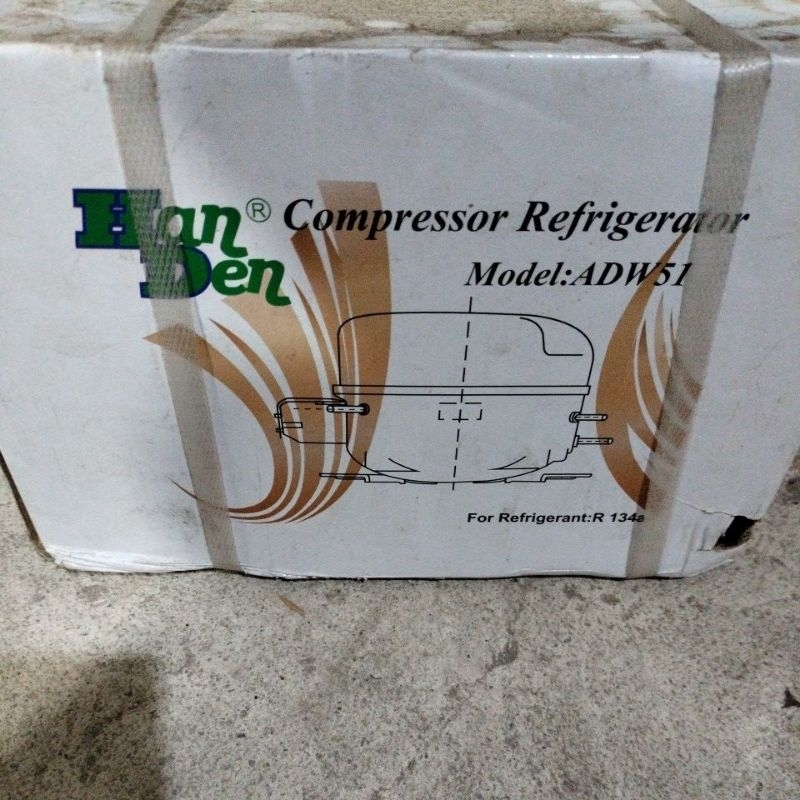 Jual kompresor kulkas 1/8 pk HANDEN - compressor kulkas 1/8pk | Shopee ...