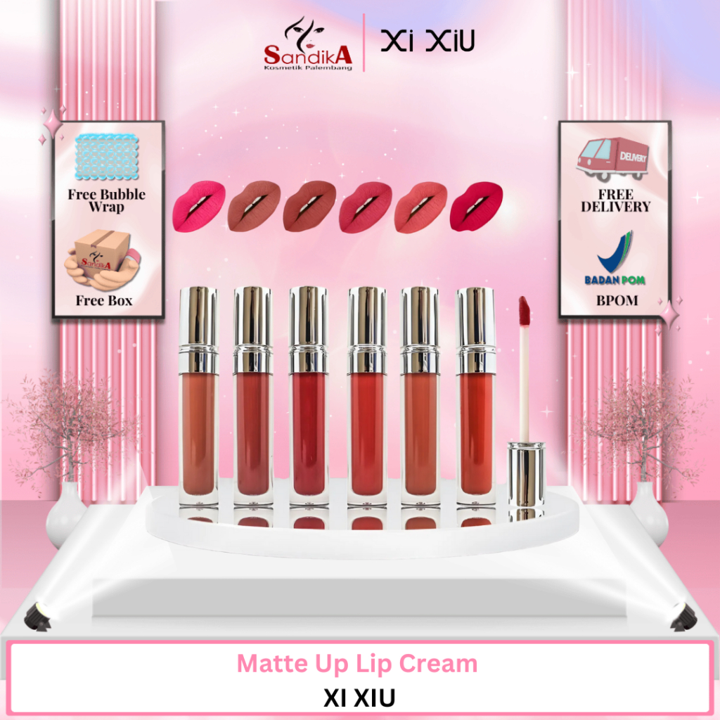 Jual XI XIU MATTE UP LIP CREAM - XIXIU LIPCREAM MATTE | Shopee Indonesia