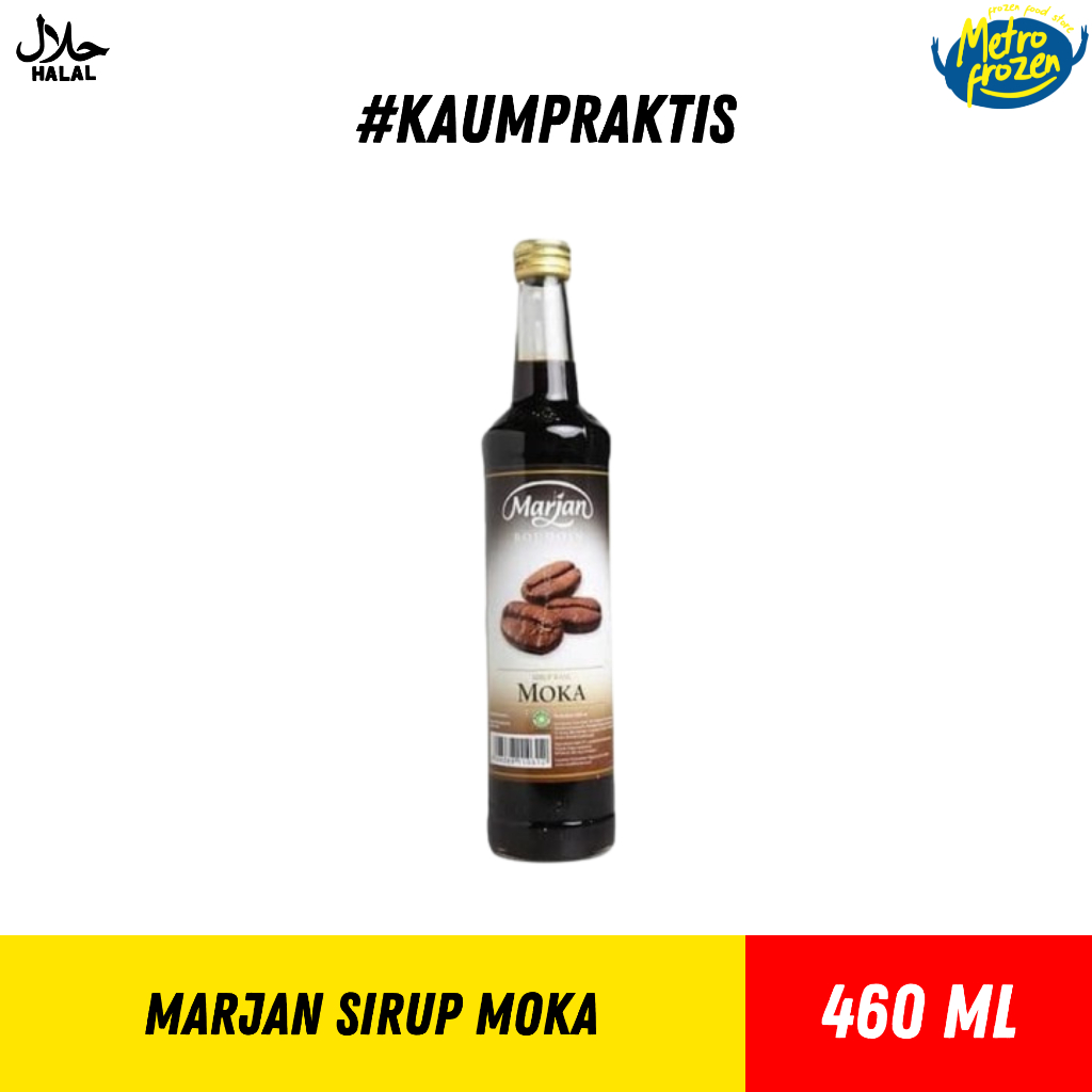 Jual MARJAN Sirup All Varian 460ml //sirup cocopandan //sirup moca ...