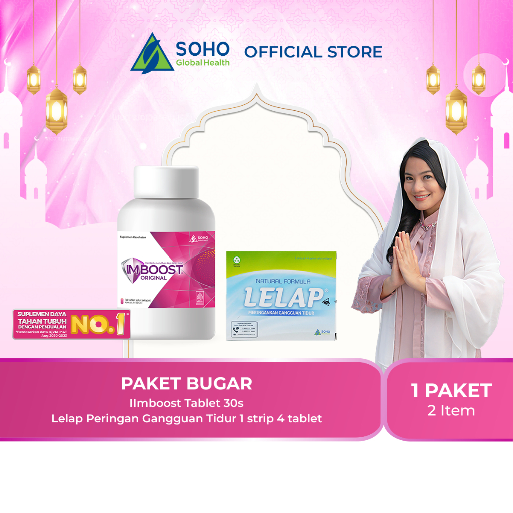 Jual [Titi Kamal Special Live] Imboost Tablet 30s & Lelap Peringan ...