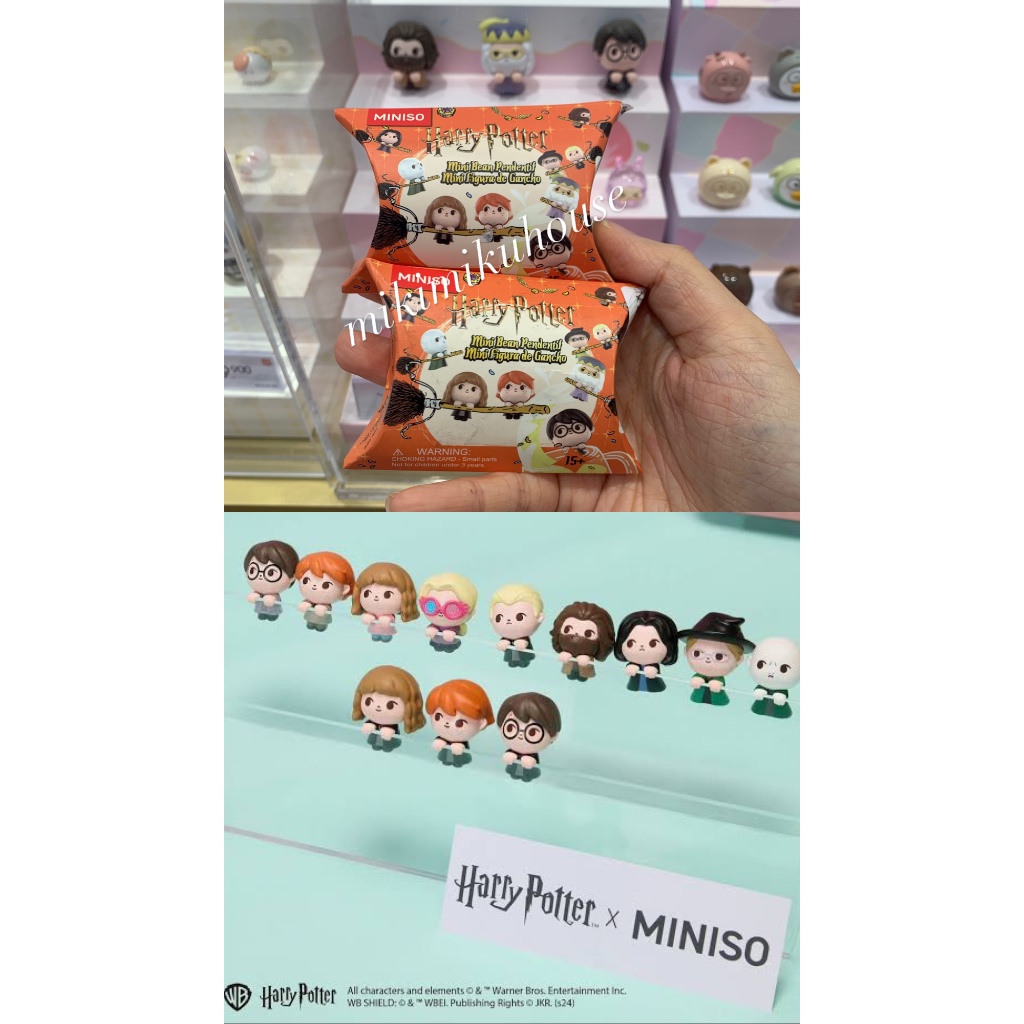 Jual MINISO X HARRY POTTER FIGURE MINI BEAN POPBEAN HARRY POTTER ...