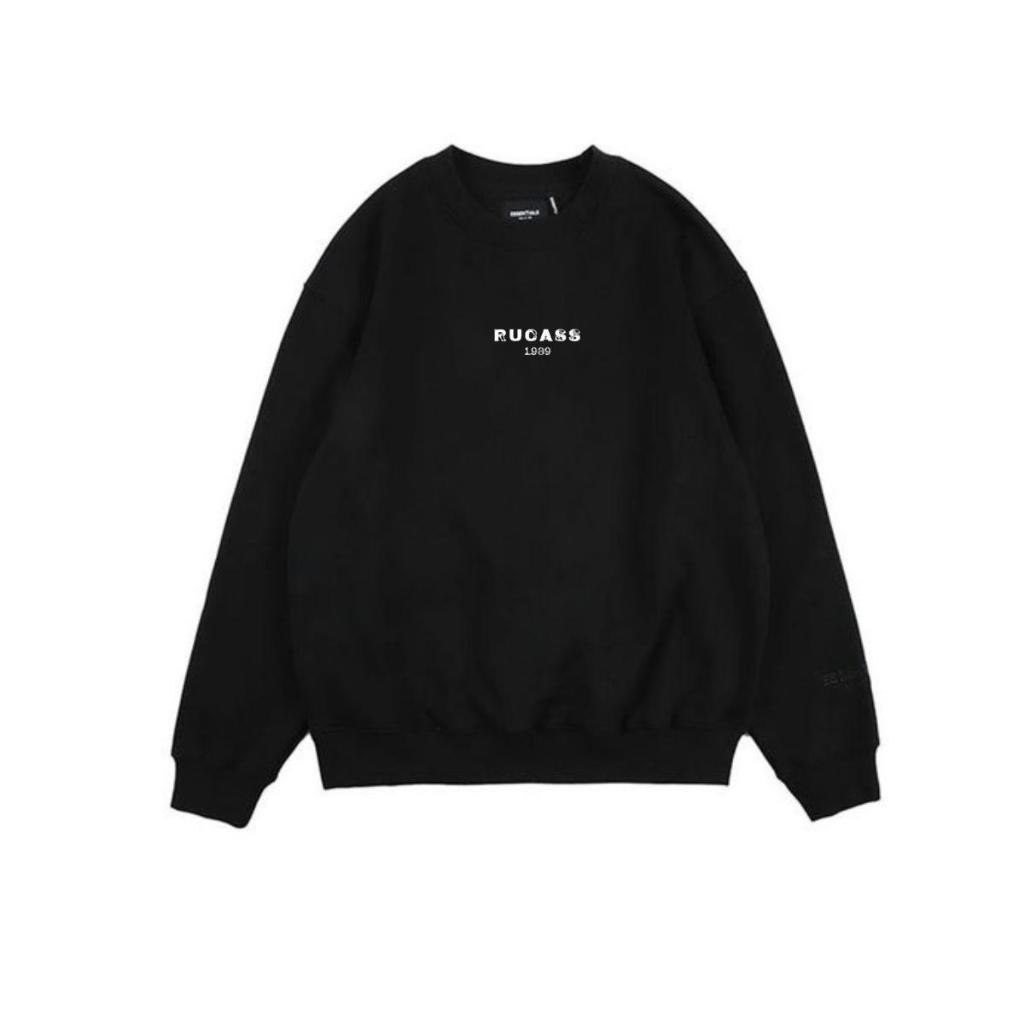 Jual Outwear Crewneck Simple Lengan Panjang / Sweatshirt Logo Teks ...