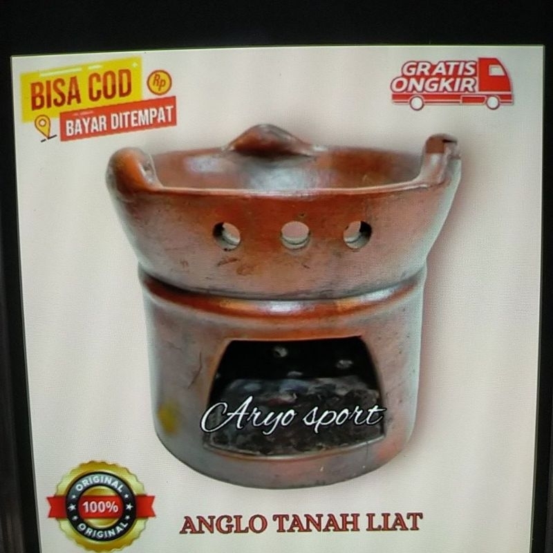 Jual ANGLO GERABAH TUNGKU TANAH LIAT TEMPAT ARANG WEDANGAN | Shopee ...