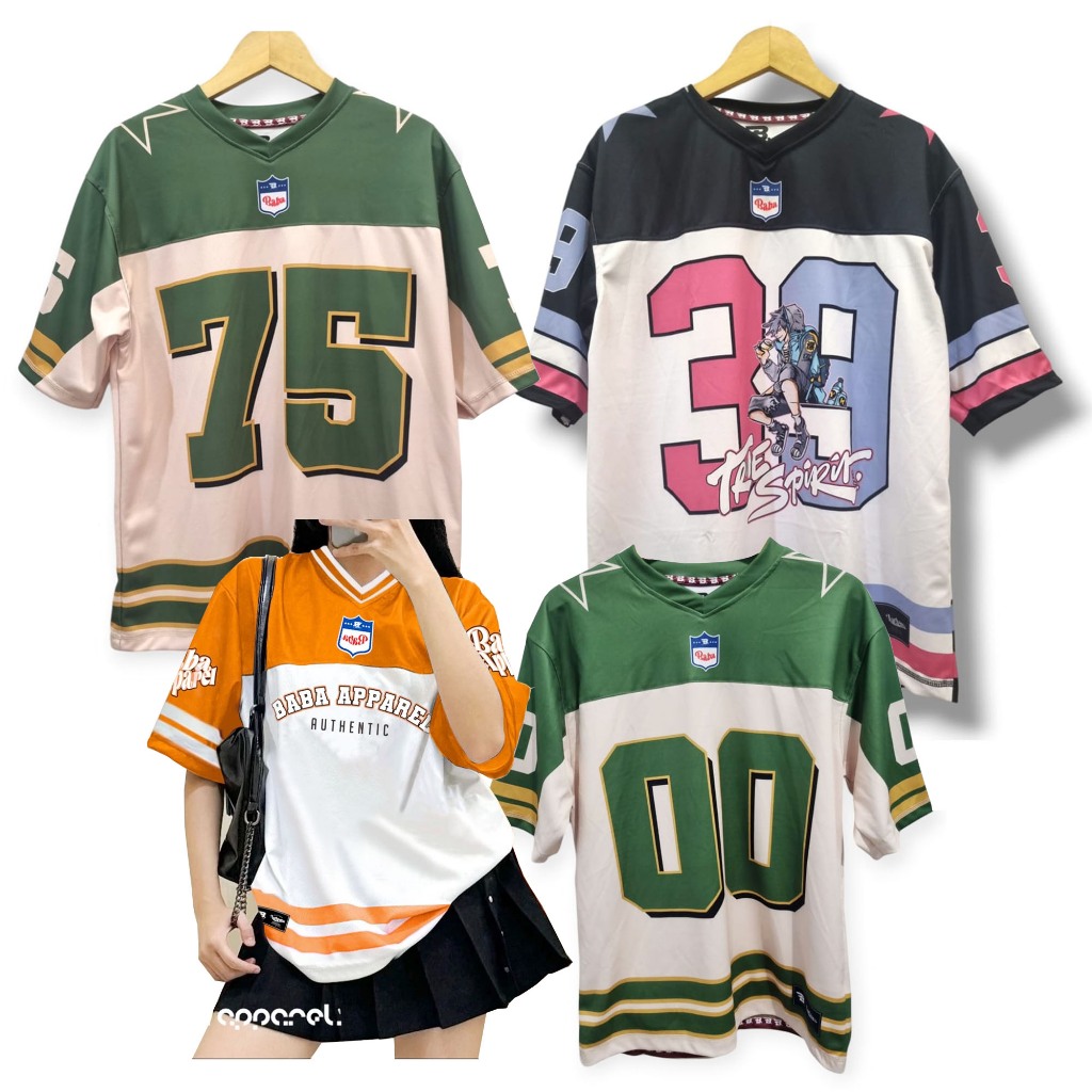 Jual Baju Jersey Streetwear Kekinian / Kaos Jersey Rugby / Jersey Retro ...