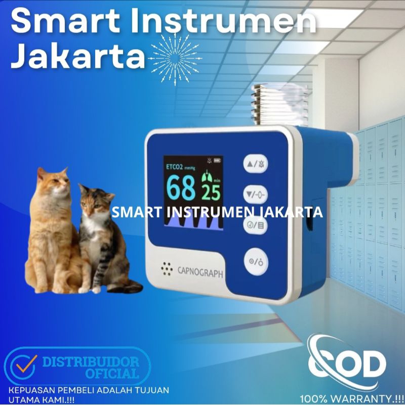 Jual CONTEC CA10M Mainstream ETCO2 Capnograph Respiration Rate End ...